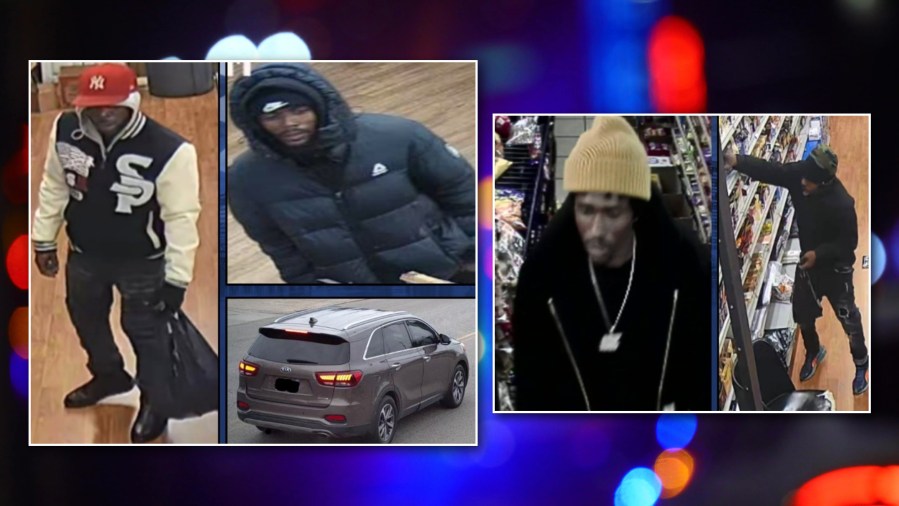 Four wanted after locked Richmond business burglarized