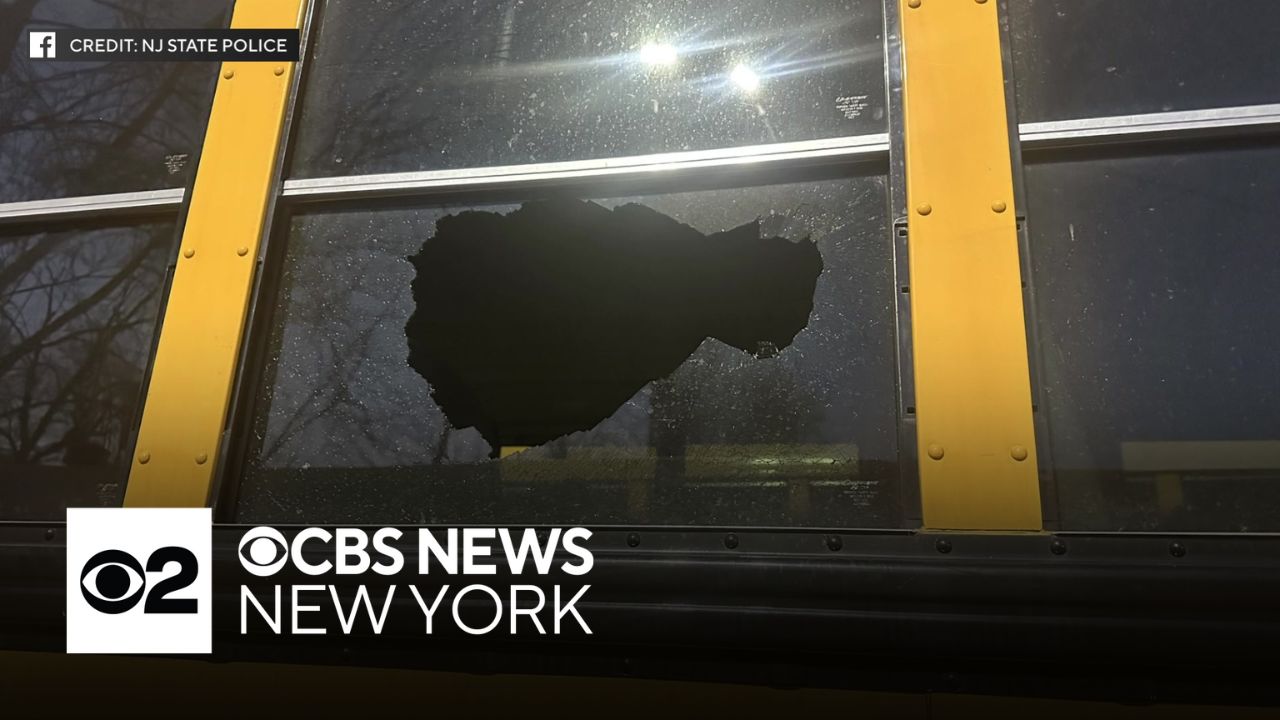 Child injured by rock thrown at school bus in NJ., police say