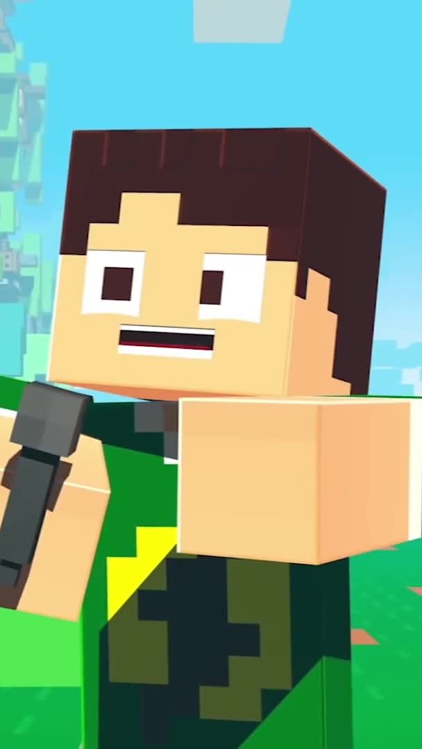 Corrida de LUCKY BLOCK #shorts