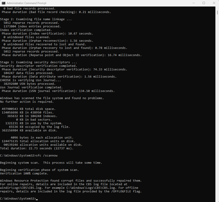 4 repair commands to run before you reinstall Windows