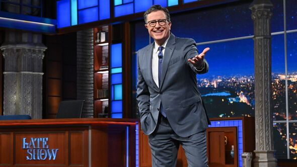 Stephen Colbert rips apart Donald Trump as the president sets his ...