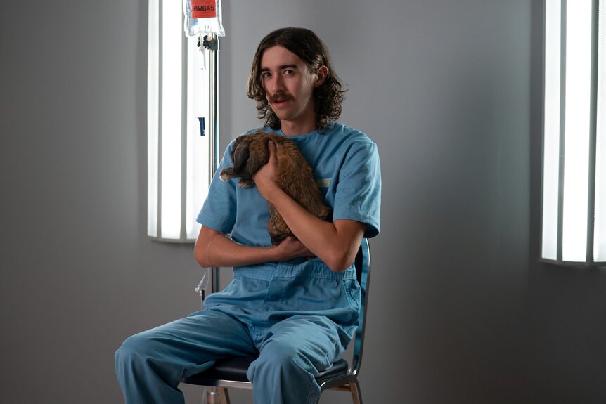 Eric McCormack & his spitting-image son Finnigan on their dual hunting ...