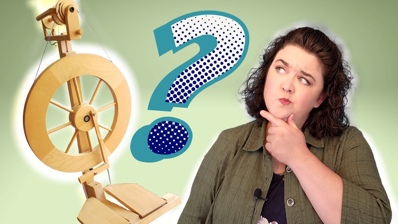 I'm trying a Lendrum spinning wheel for the first time ever!