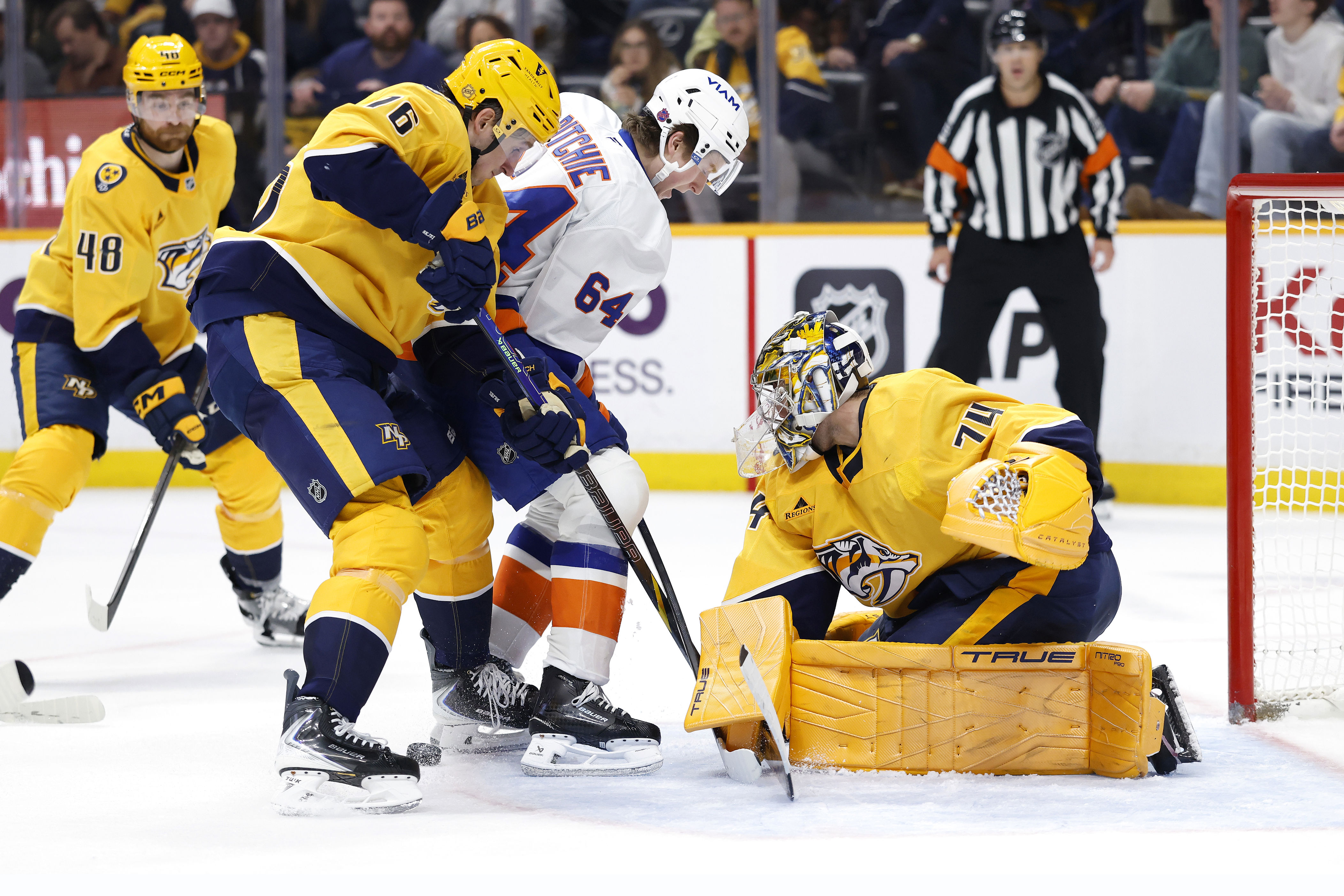Predators 2*, Islanders 1 (*SO): Back to earth