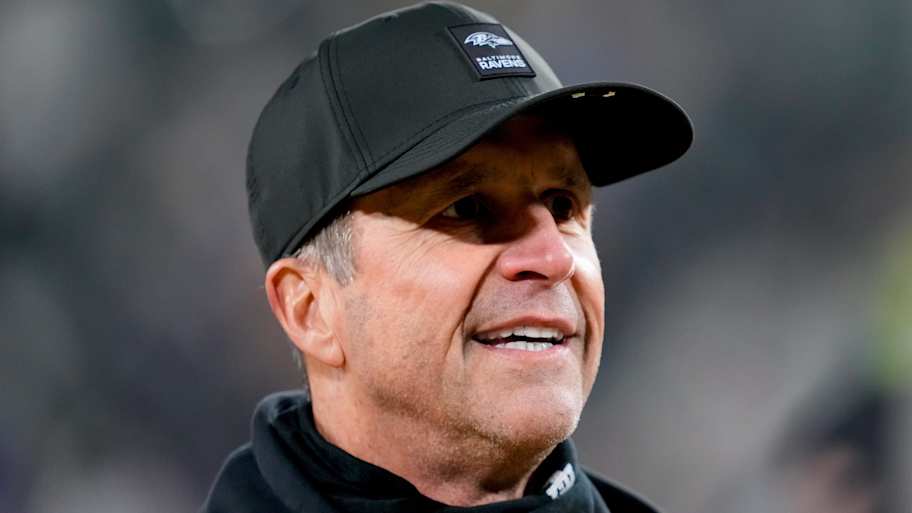 Nick Wright throws out wild Eagles–John Harbaugh take