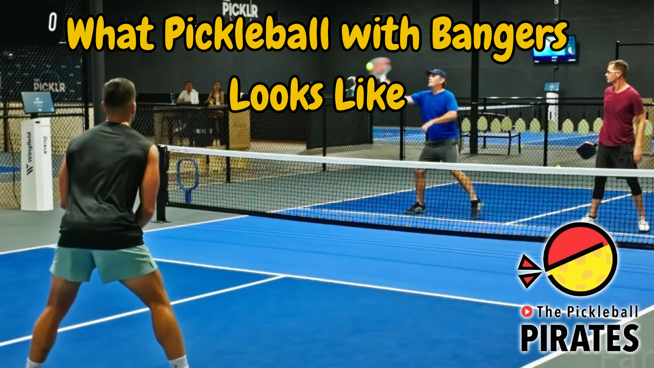 Power over patience a pickleball game dominated by bangers