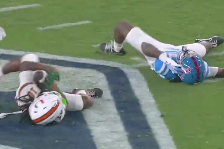 Carson Beck begged to stop putting Miami teammates in harm's way during ...