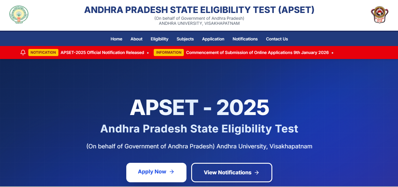 AP SET 2025 registration begins: Check direct link, eligibility to ...