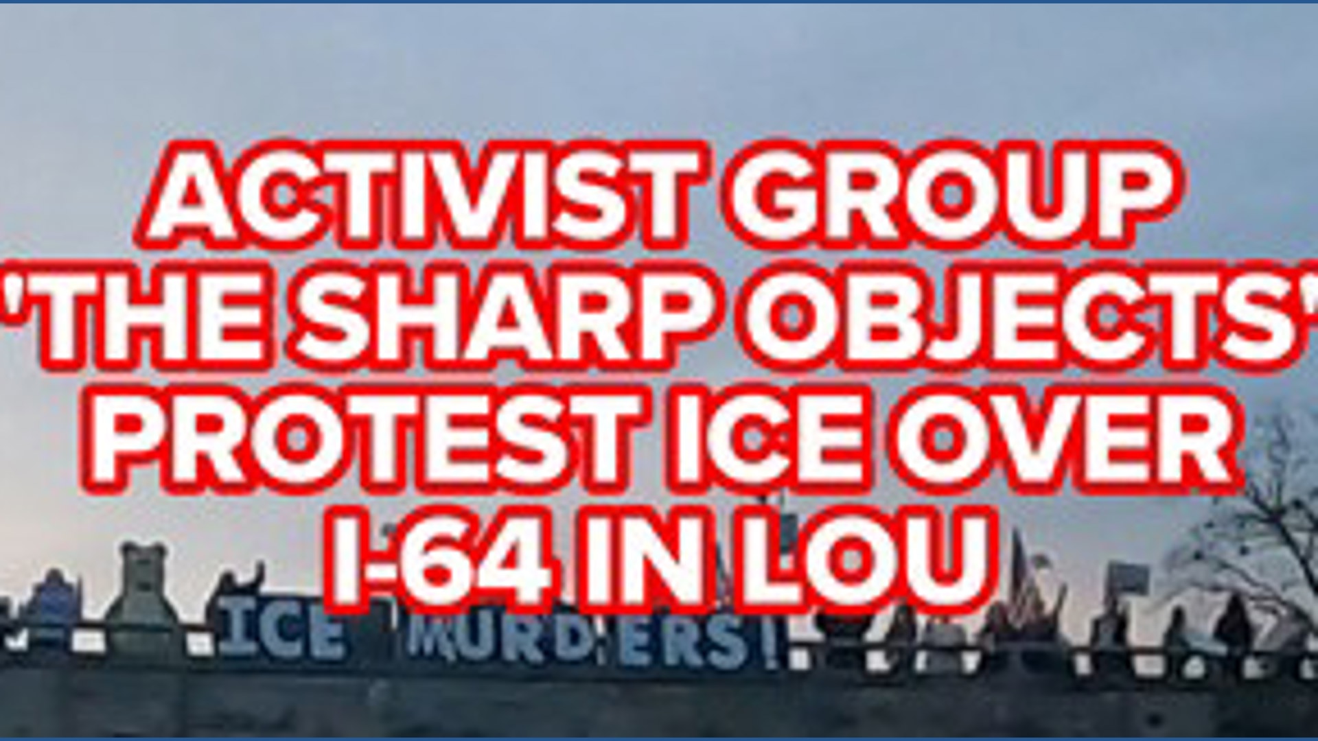 Activist group 'The Sharp Objects' protests ICE in Minneapolis