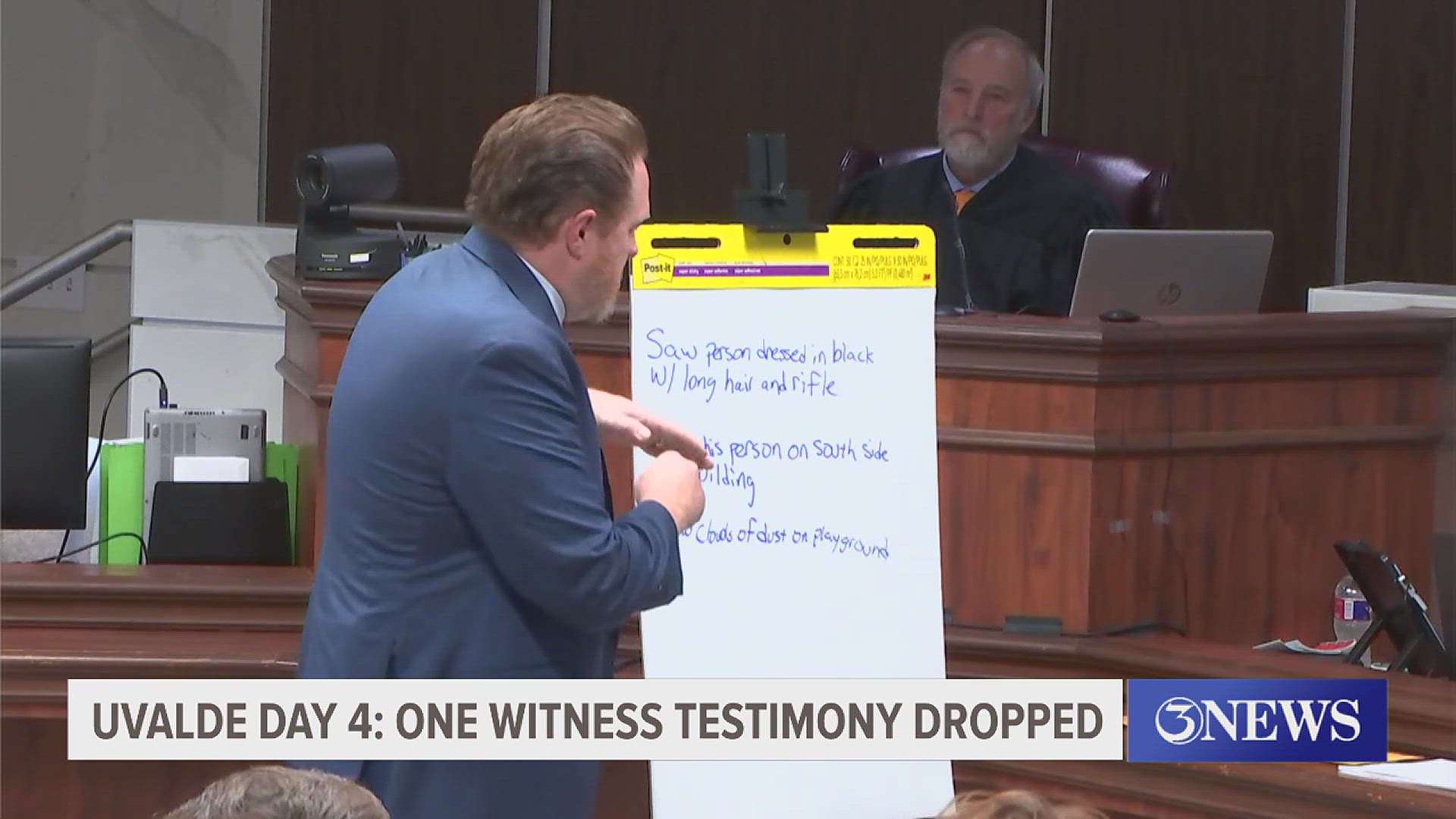 Judge orders jury to disregard key witness testimony in Uvalde trial