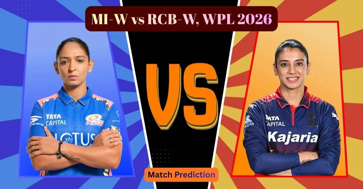 MI-W vs RCB-W, WPL 2026, match prediction: Who will win today’s game ...