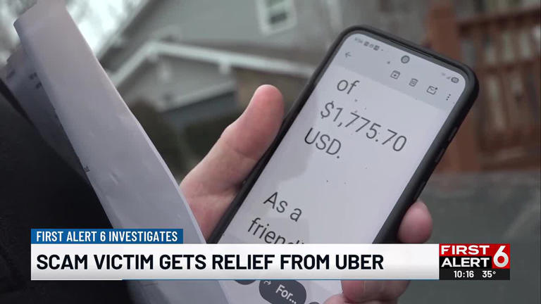 Uber reimburses Omaha scam victim after First Alert 6 investigation