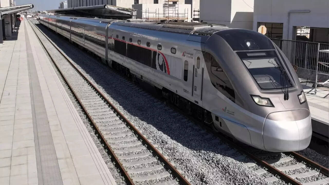 Etihad Rail: UAE launches first passenger train network connecting Abu ...