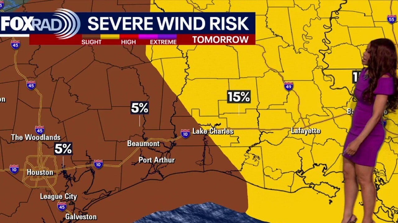 Houston weather: Strong storms possible on Friday