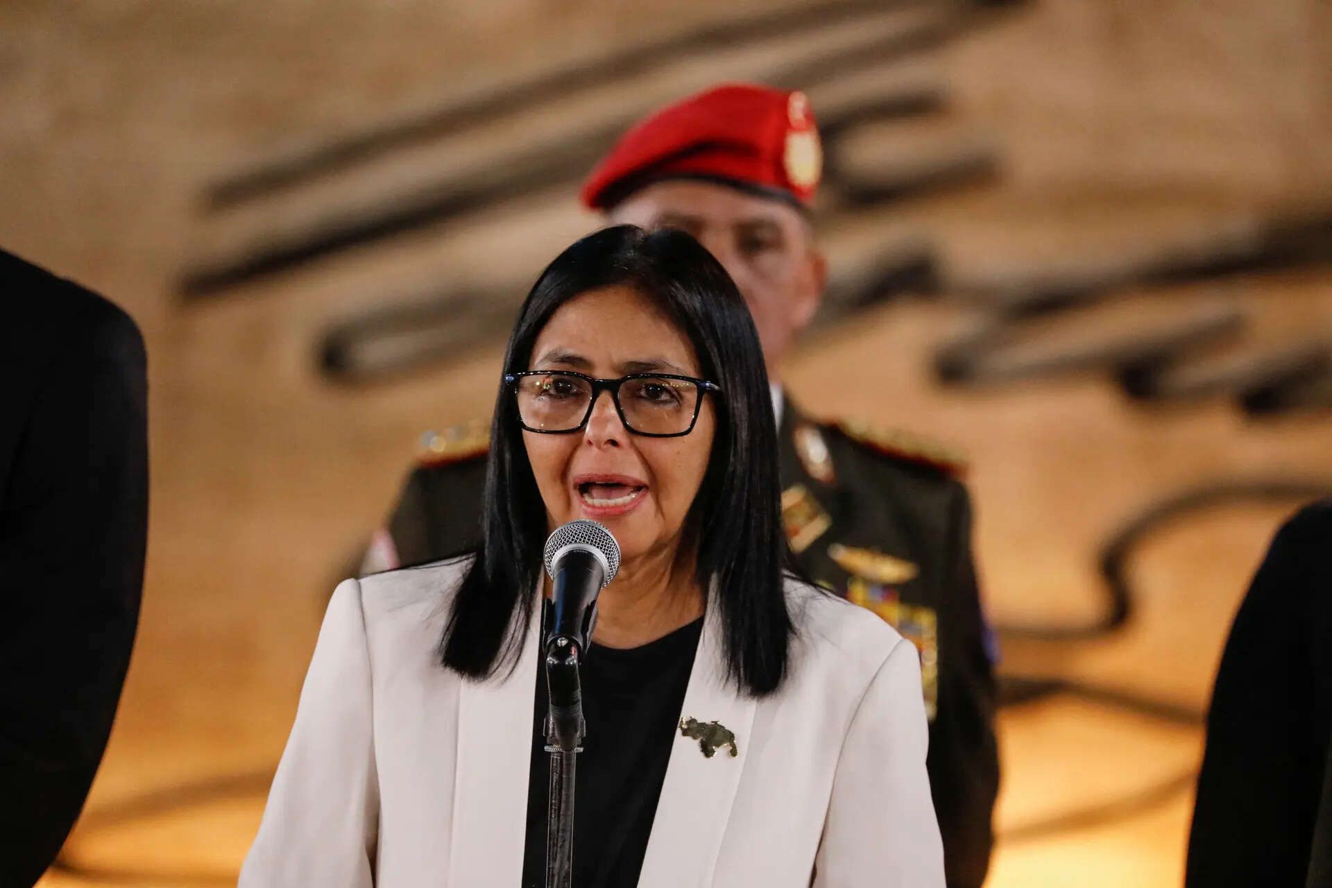 Venezuela's interim president Delcy Rodriguez says citizens did not ...