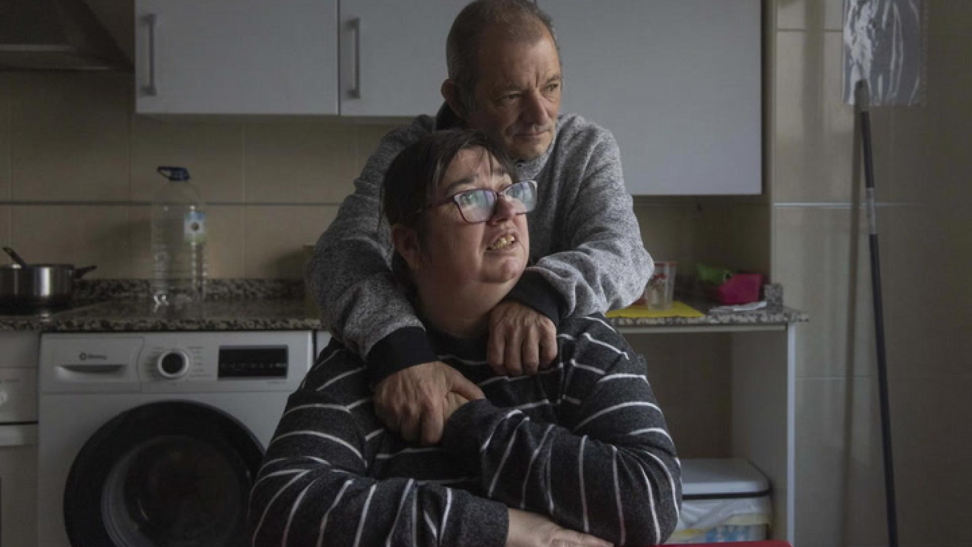 Pareja de personas con discapacidad que viven juntas: "Nos conocimos ...
