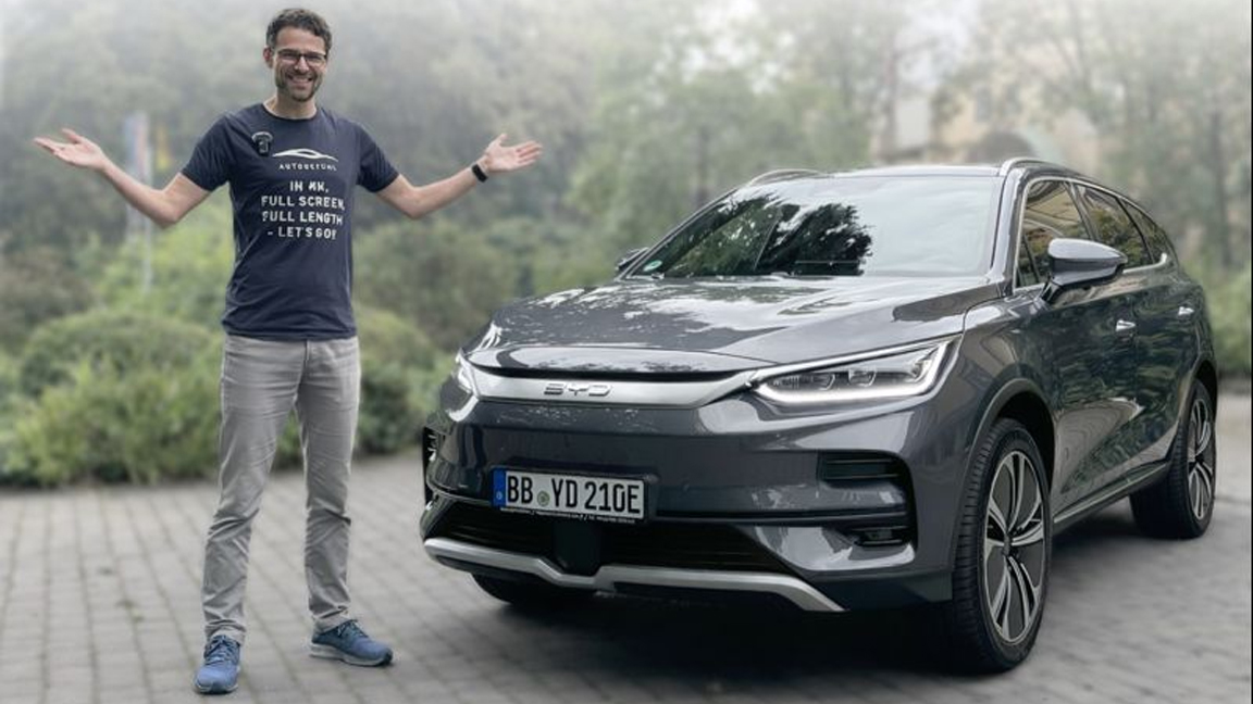 BYD Tang review seven seats and electric power