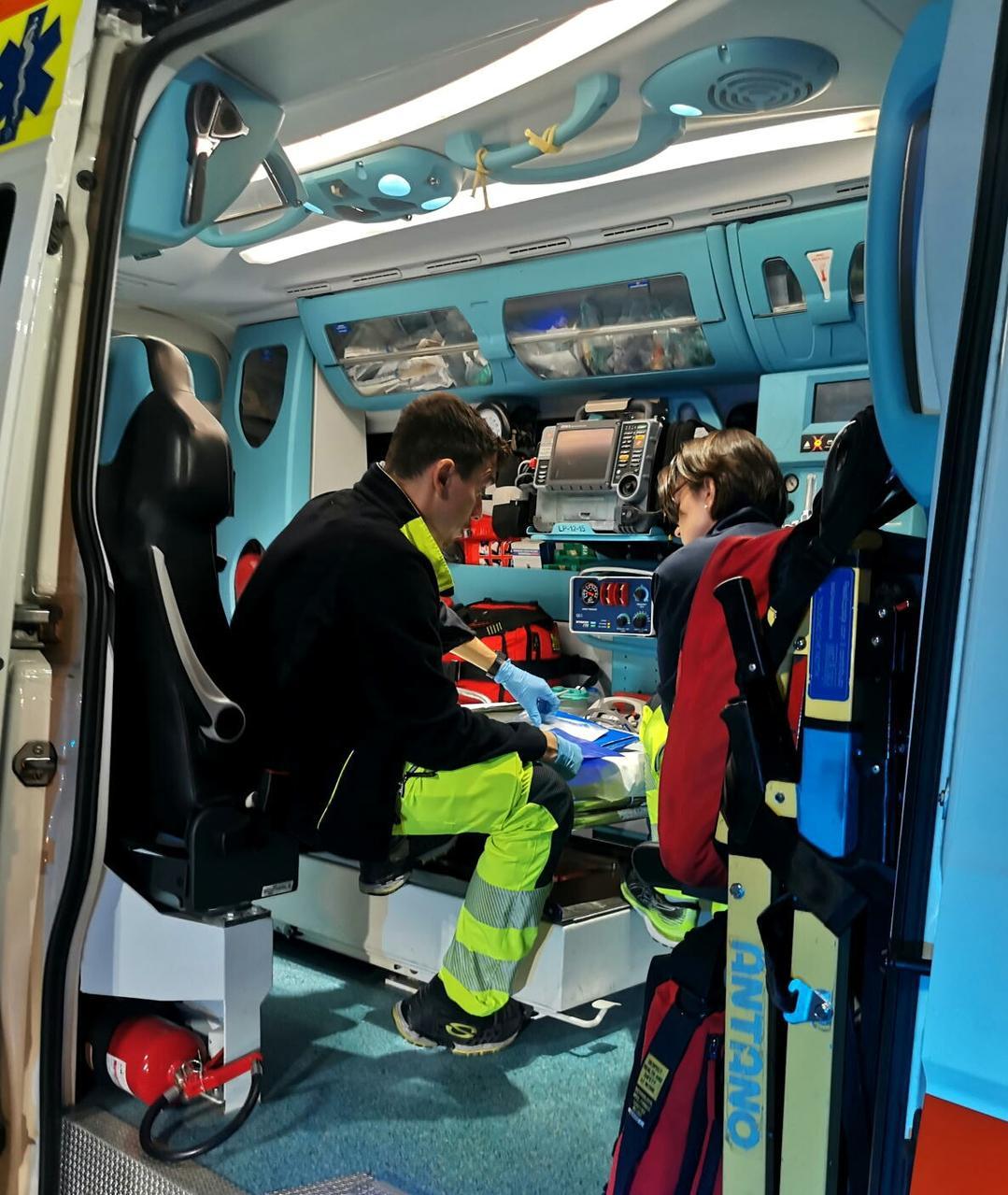 Travolto da un’auto: è grave