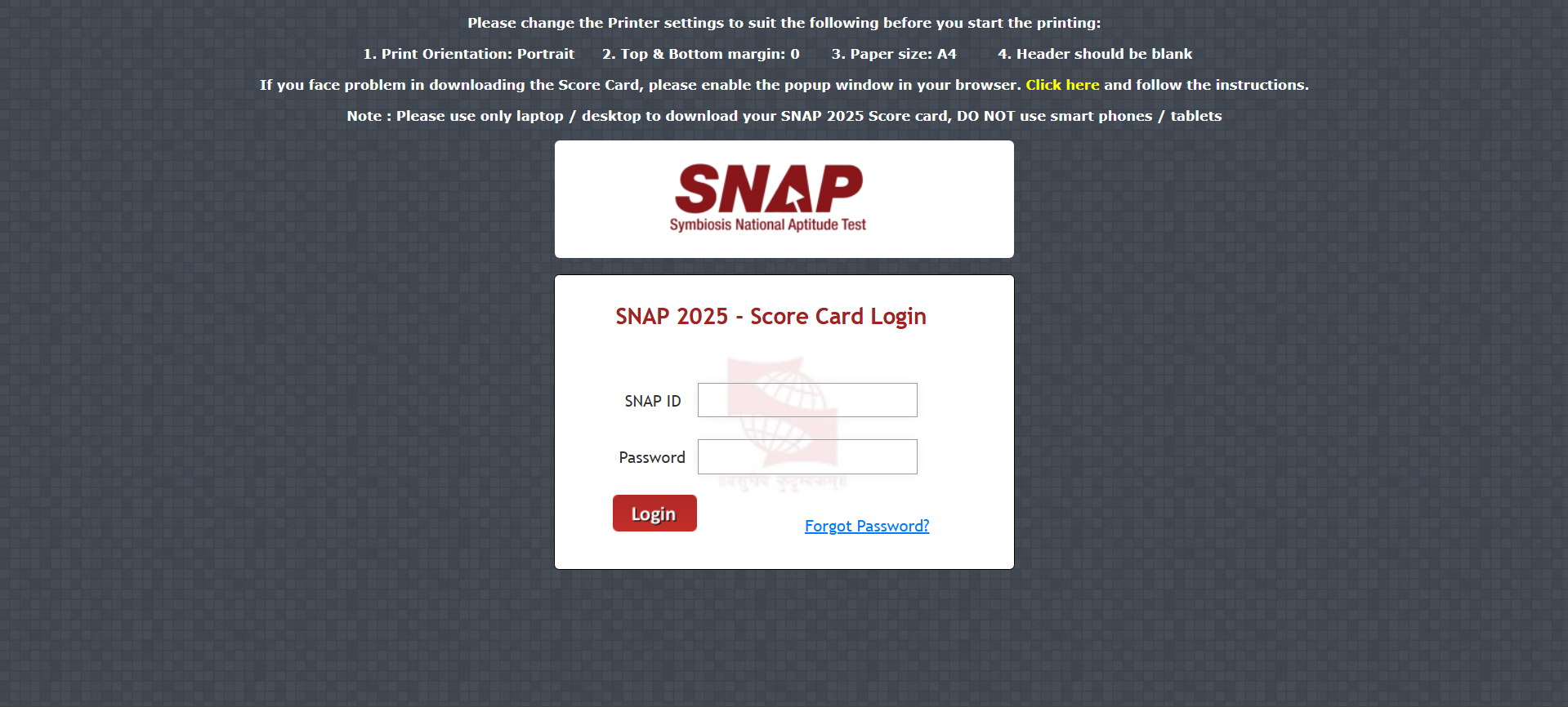 SNAP result 2025 out: Direct link to download scorecard at snaptest.org ...