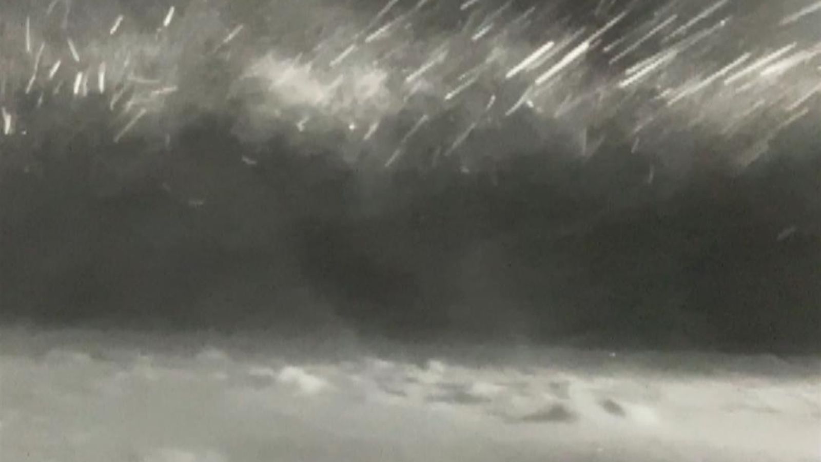 Reporting from inside a blizzard