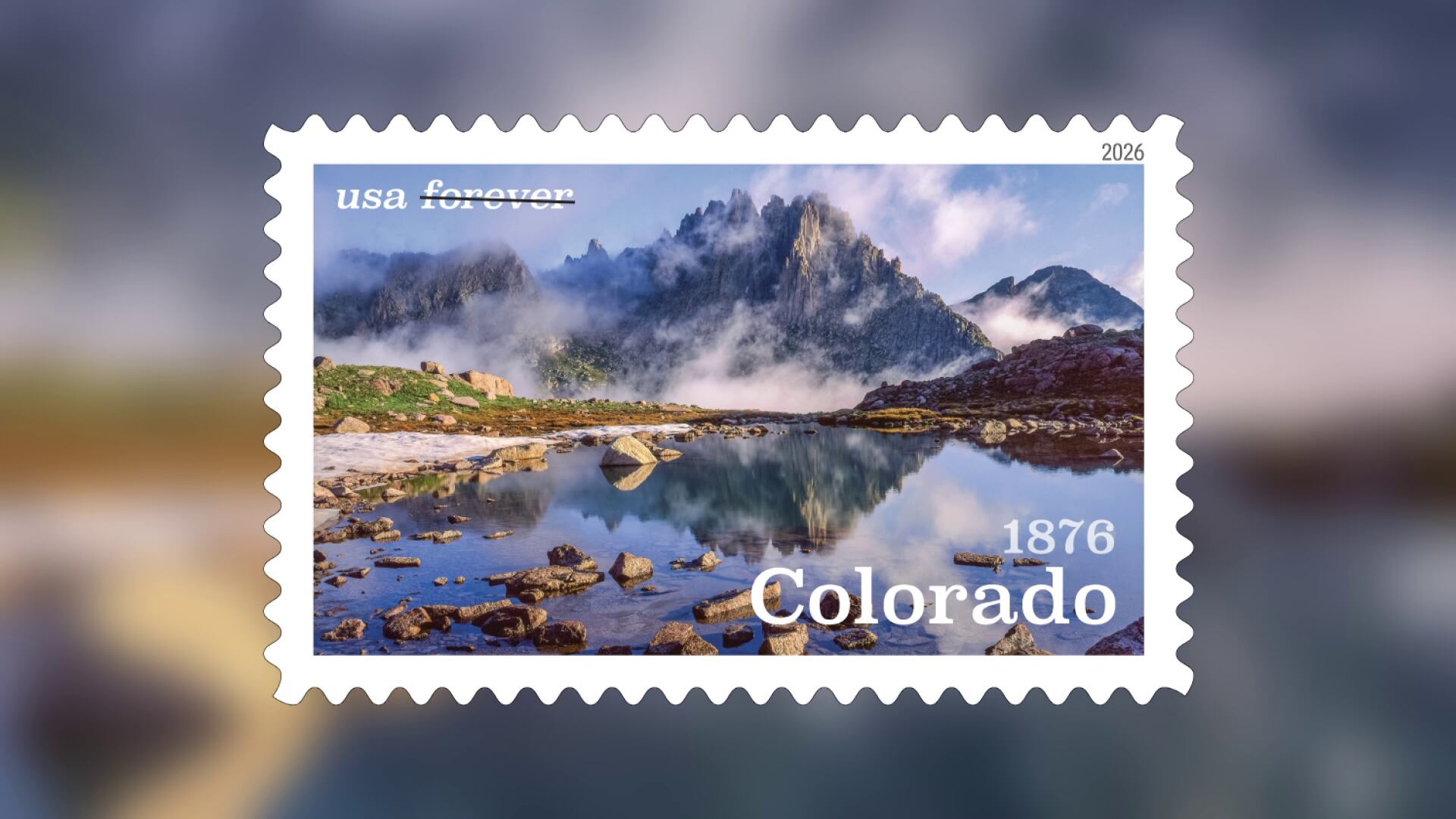 Colorado gets commemorative stamp for 150th anniversary
