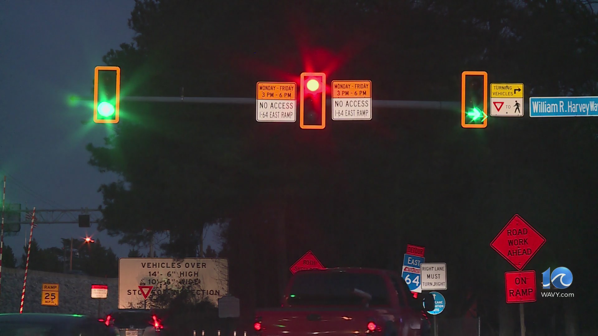 Busy Settlers Landing intersection causing confusion