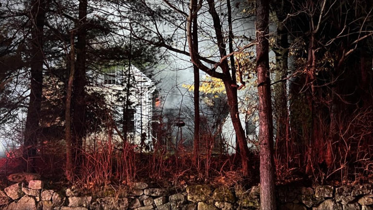 Woman found dead after fire in Easton home