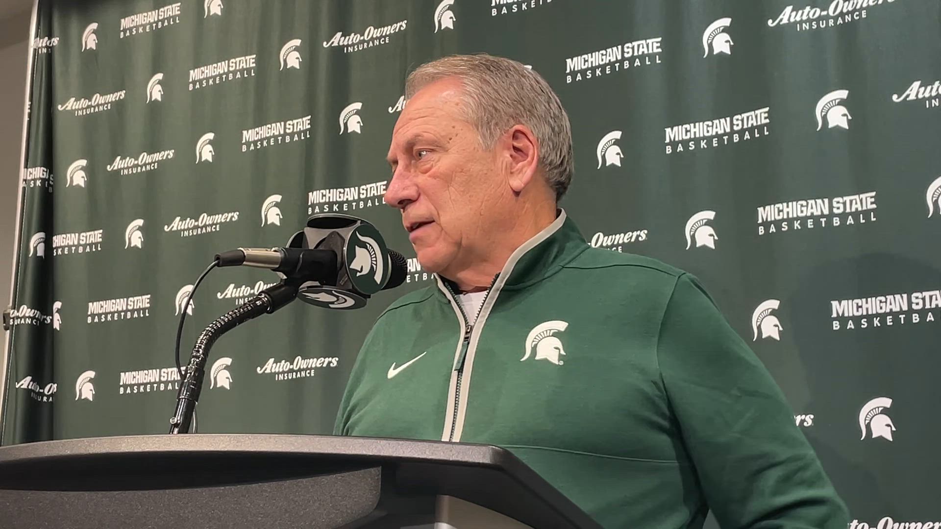 Michigan State HC Tom Izzo on player effort