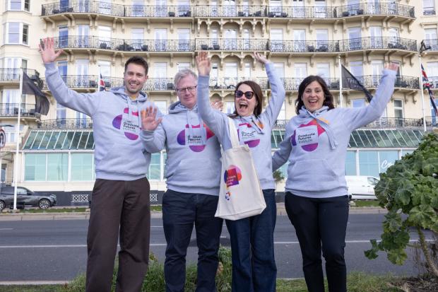 Graduate charity unveils rebrand at Brighton conference
