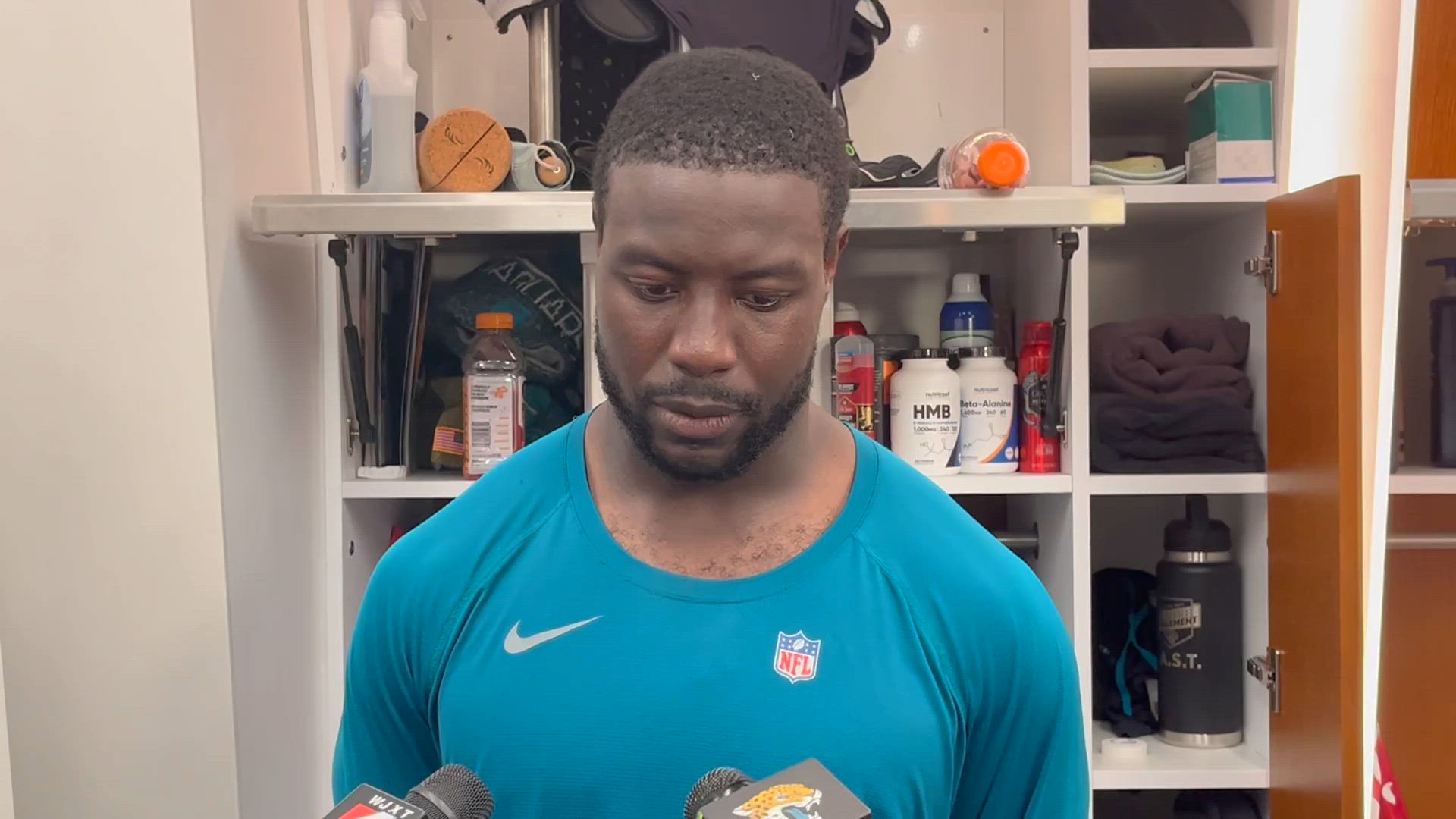 Jacksonville Jaguars LB Foye Oluokun on No. 1 rush offense vs. No. 1 ...