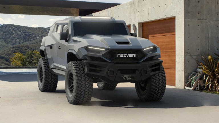 2026 Rezvani Tank debuts with new 1,000-HP engine option