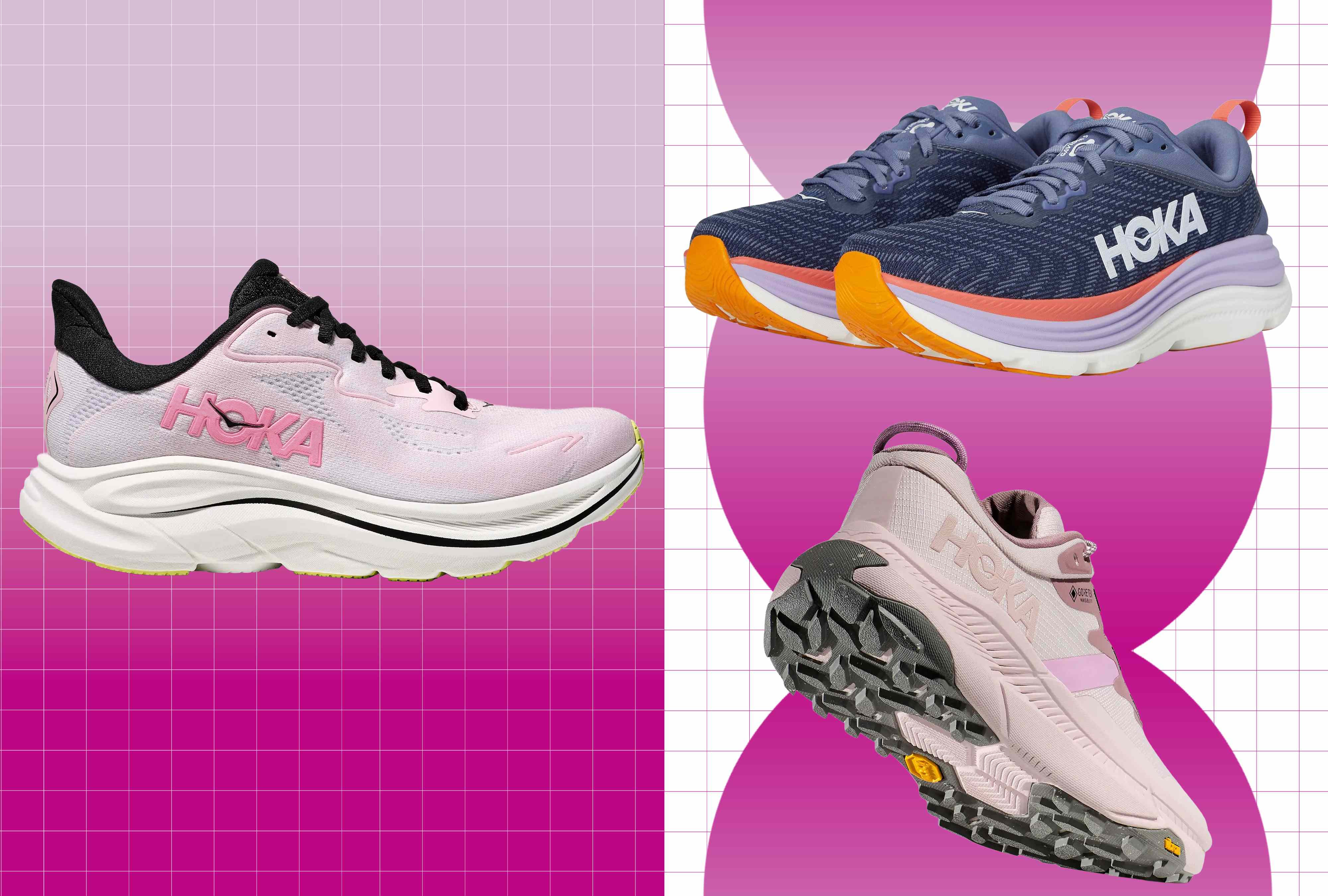 Hoka shoes are up to 50% off right now, including the Bondi 9, Gaviota ...