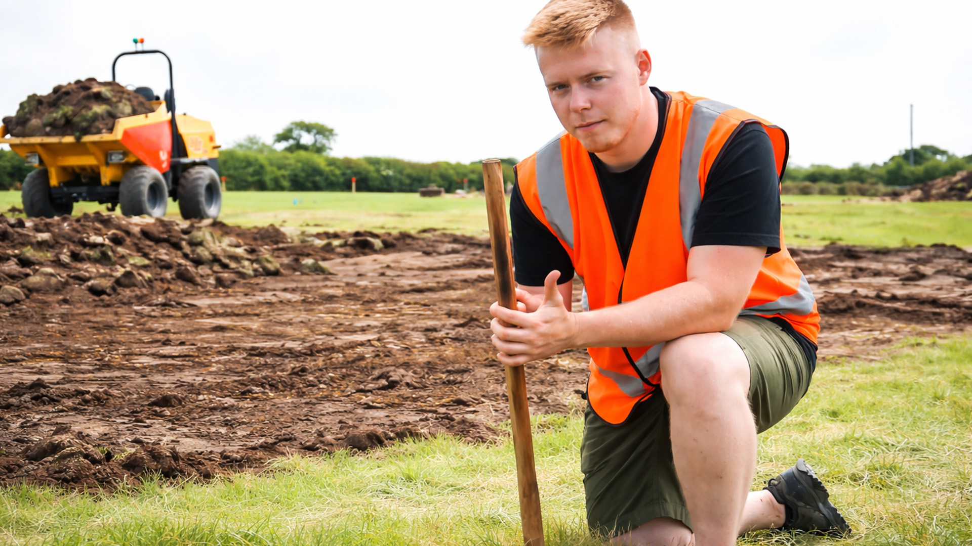A mini lake in my backyard