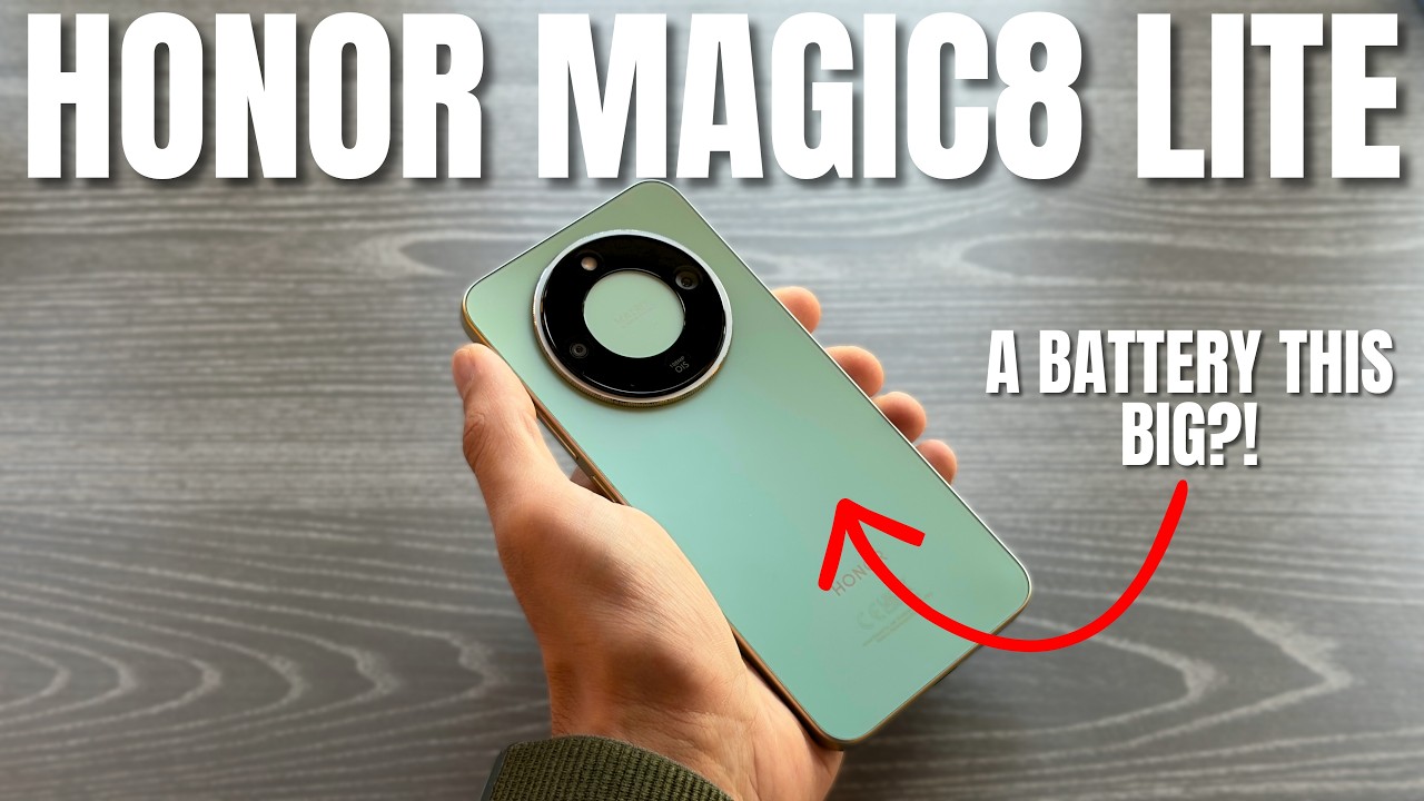 Honor Magic8 Lite: The battery king of the mid-range?