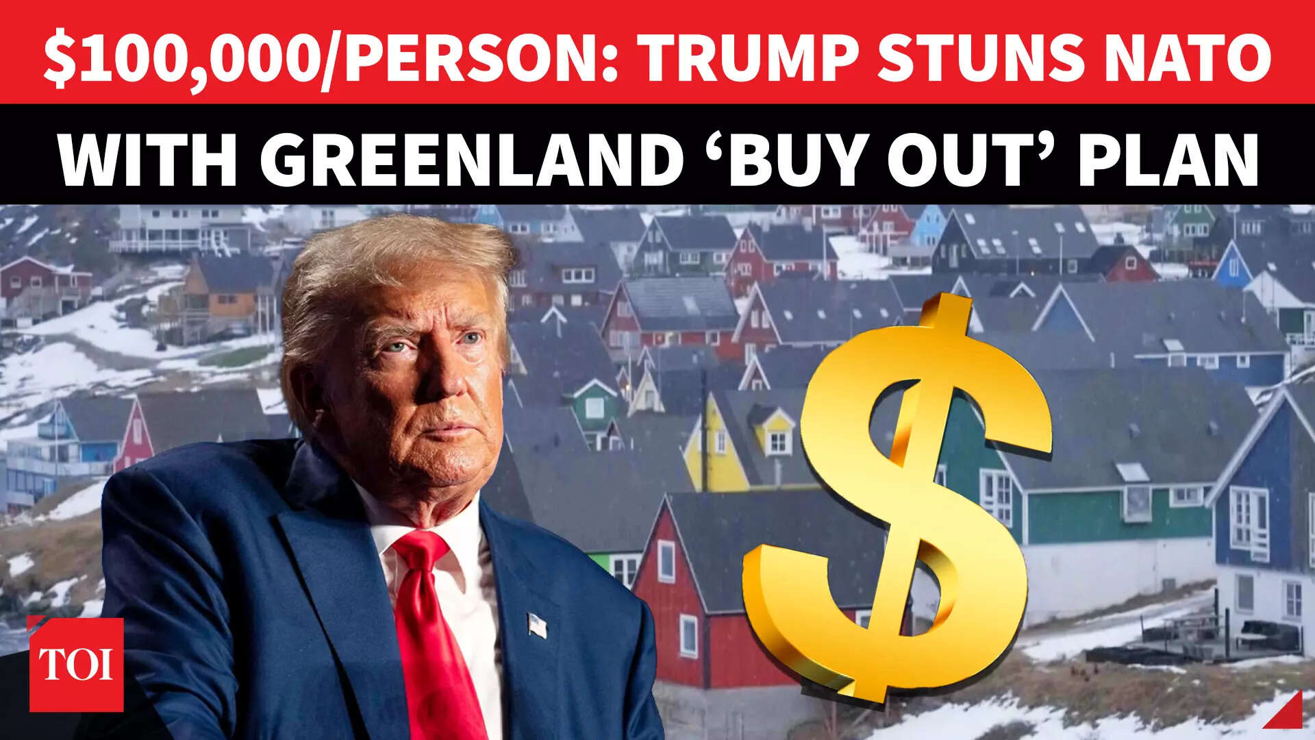 NATO SHOCKED As Trump ‘Offers Greenland $60,00,000,000’ To Break Away ...