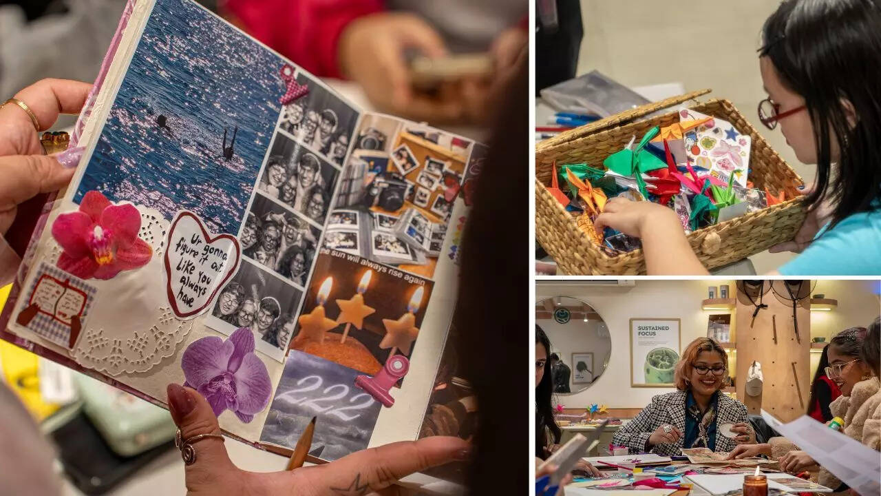 Cut, paste, manifest: Delhi’s mapping 2026, one vision board at a time