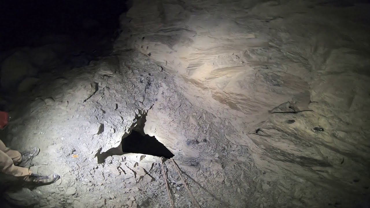 Footage reveals unstable dynamite left behind in an abandoned mine