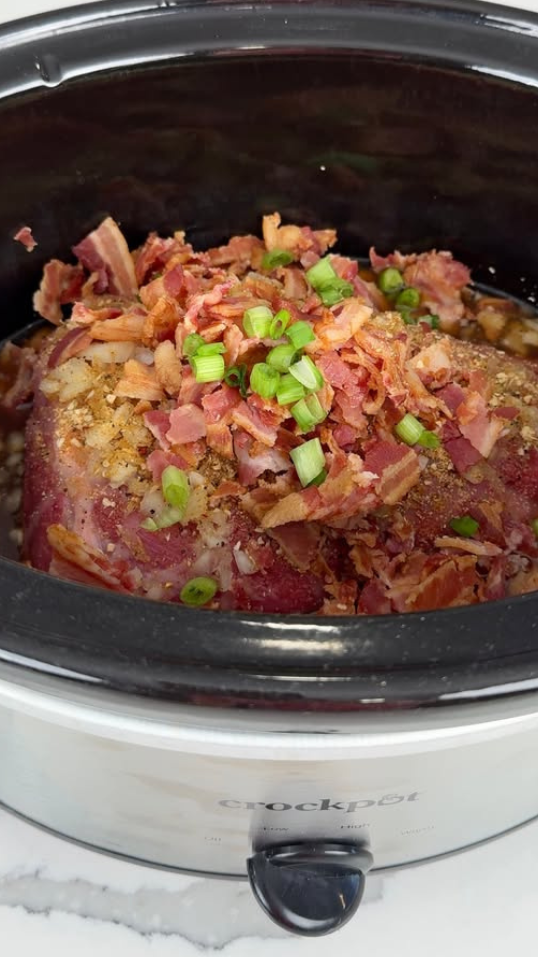 My favorite way to make a roast maple bacon chuck roast