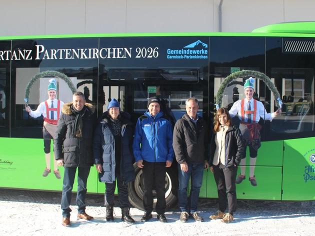 Gratis Busfahrten für Schäffler und Mitwirkende in Garmisch-Partenkirchen
