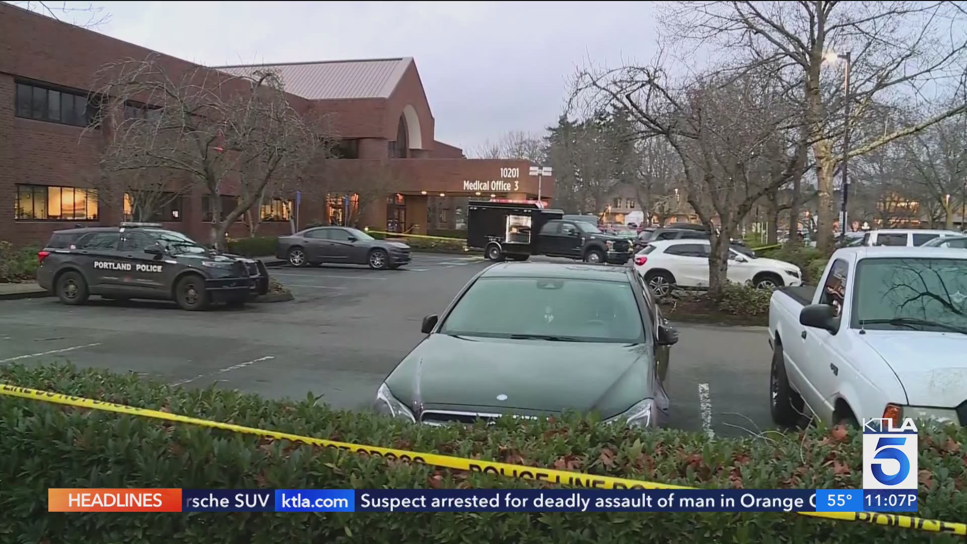 Two people shot by federal immigration agents in Portland