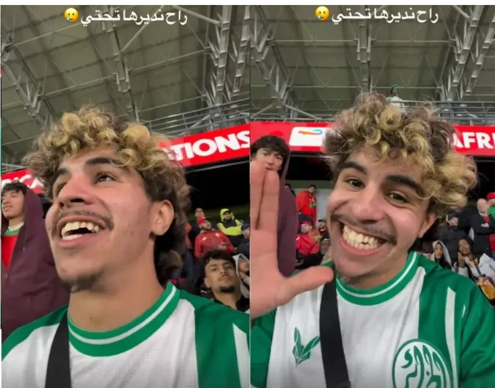 AFCON Morocco: Algerian fan arrested for inappropriate stadium behavior