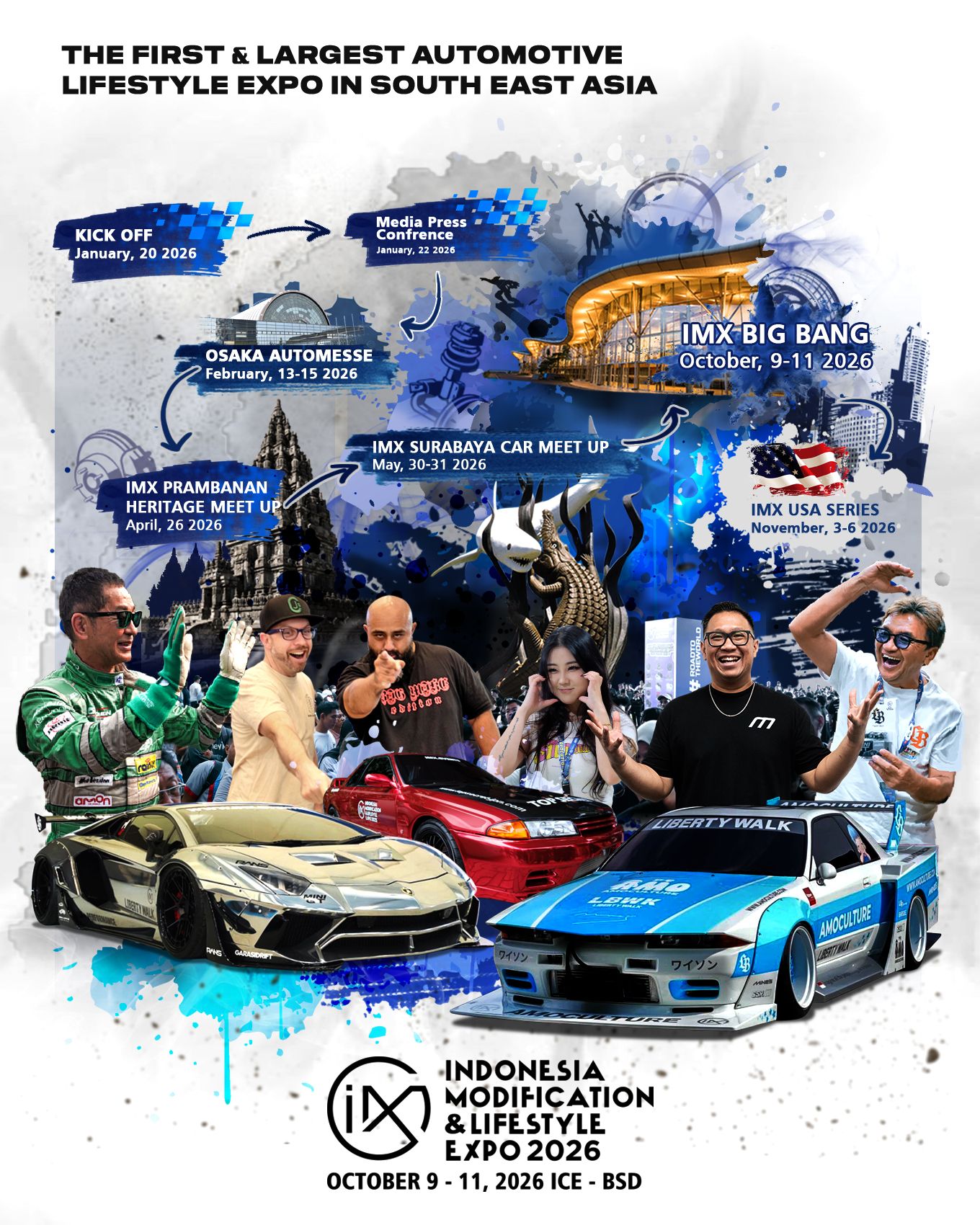 Sederet agenda besar IMX 2026, sudah dimulai sejak bulan Januari ini