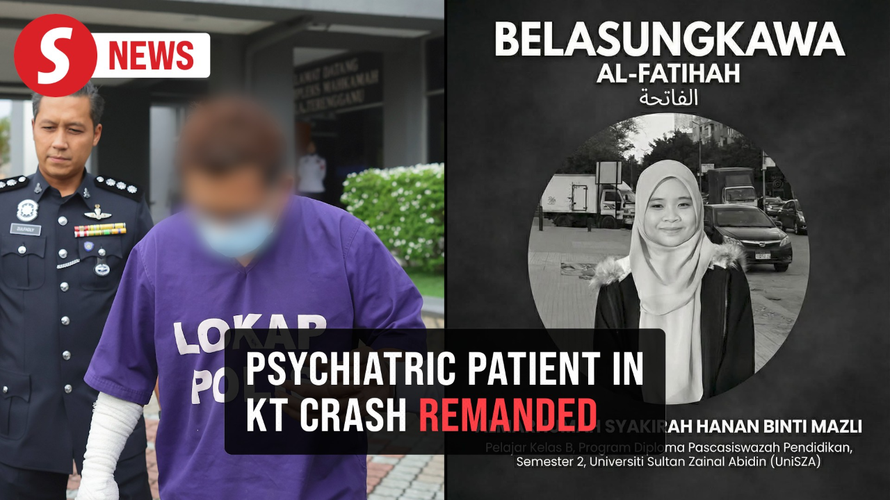 Motorist in fatal crash involving UniSZA student remanded for four days