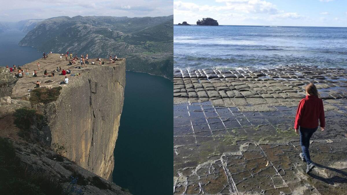 Rock formations were once believed to be artificial structures