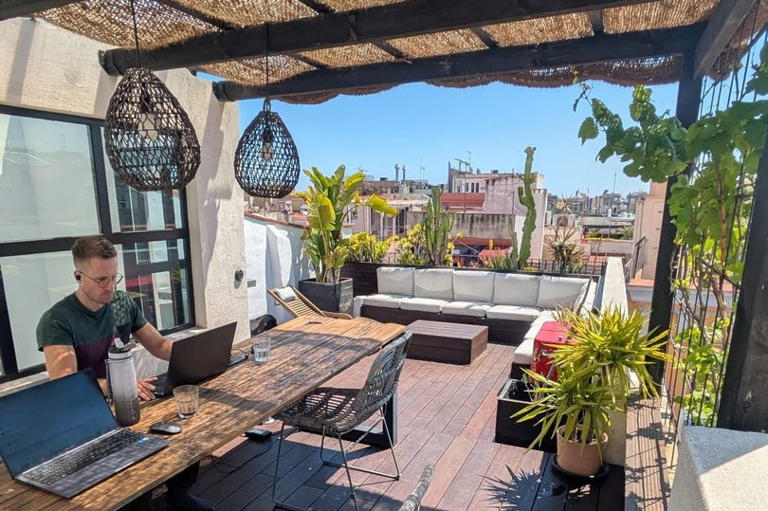 'I left the UK for Spain and commute back for work - I'm still saving ...