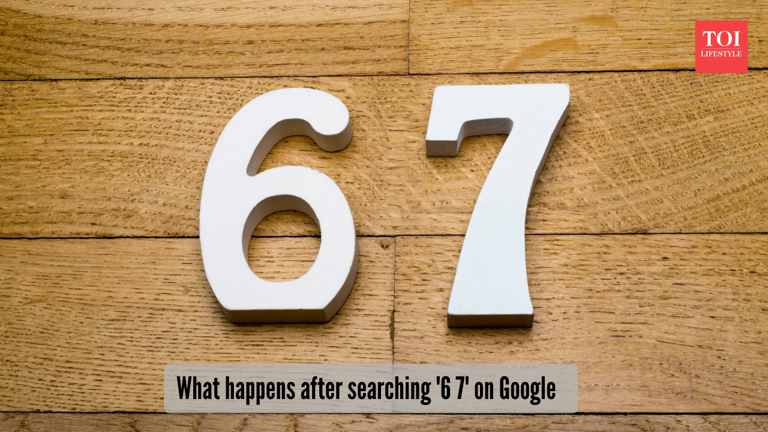 Google's hidden easter egg: What happens after searching '6 7' on Google