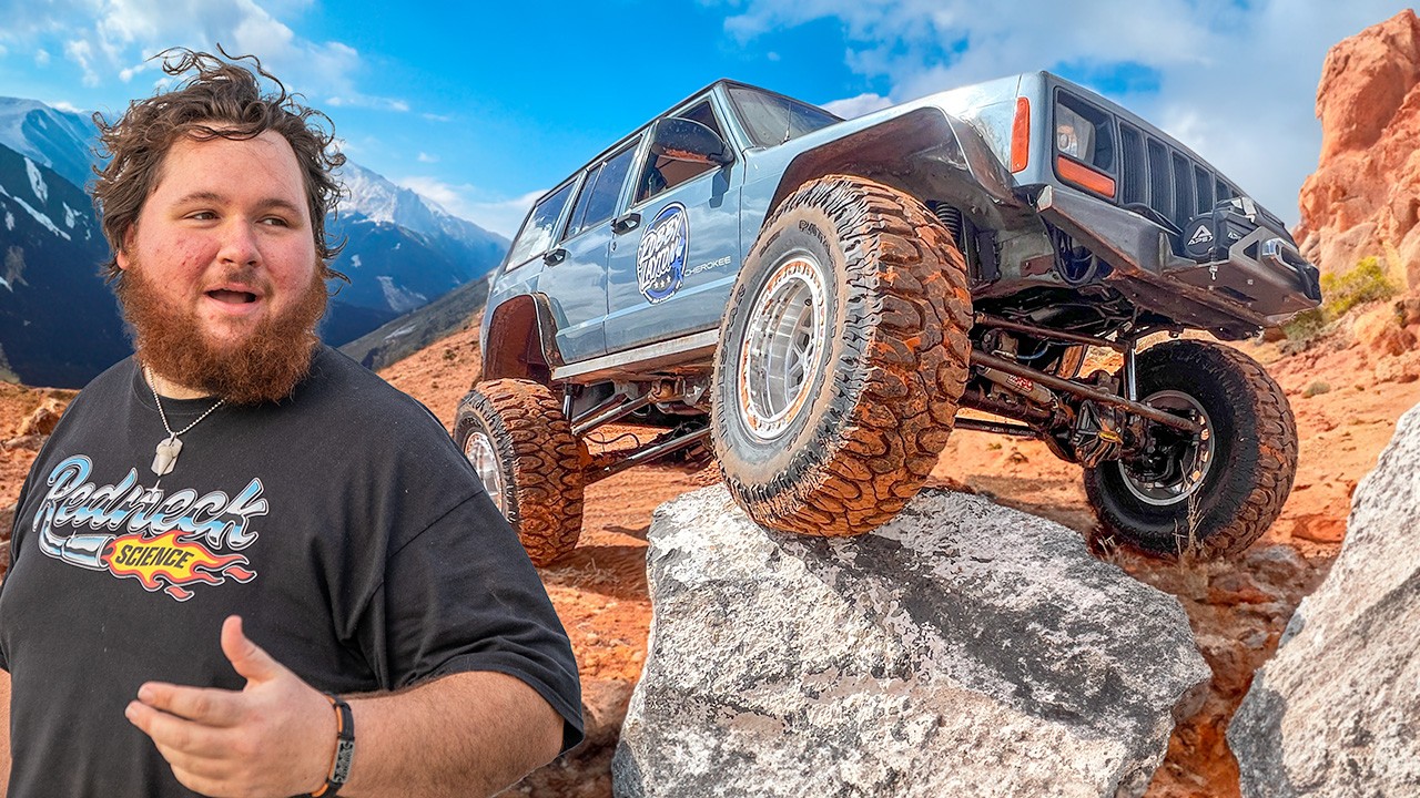 Off-road testing a $100,000 Jeep… we broke it
