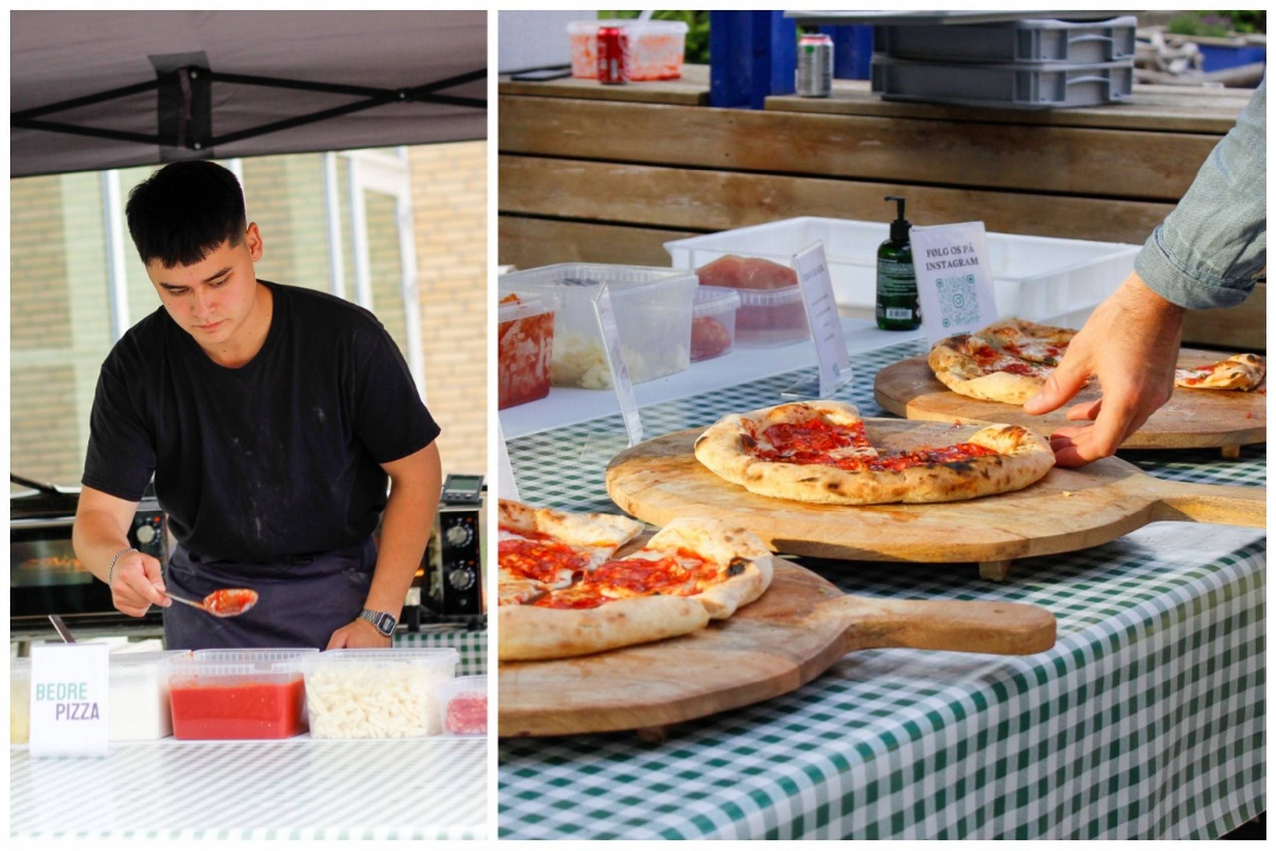 21-årige vil bringe god, italiensk pizza hjem til dig: Markus og ...