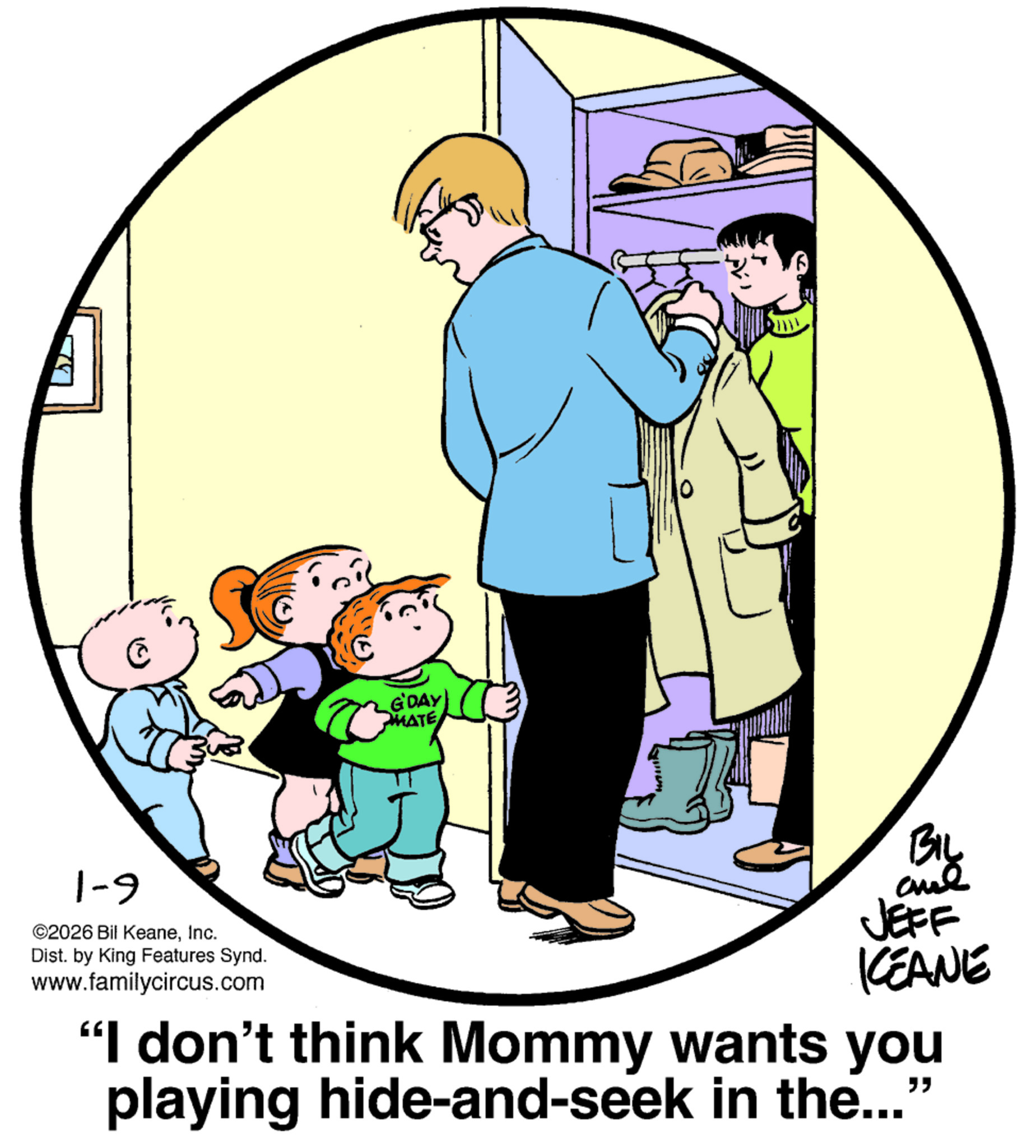 Family Circus by Bil and Jeff Keane