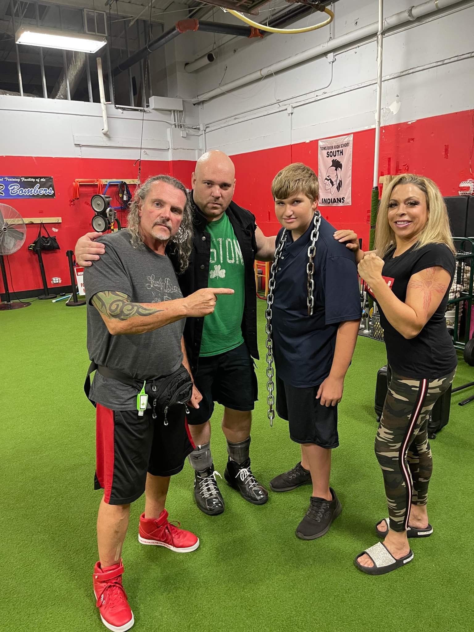 Pro wrestlers raise money for son of Jersey Shore's Balls Mahoney